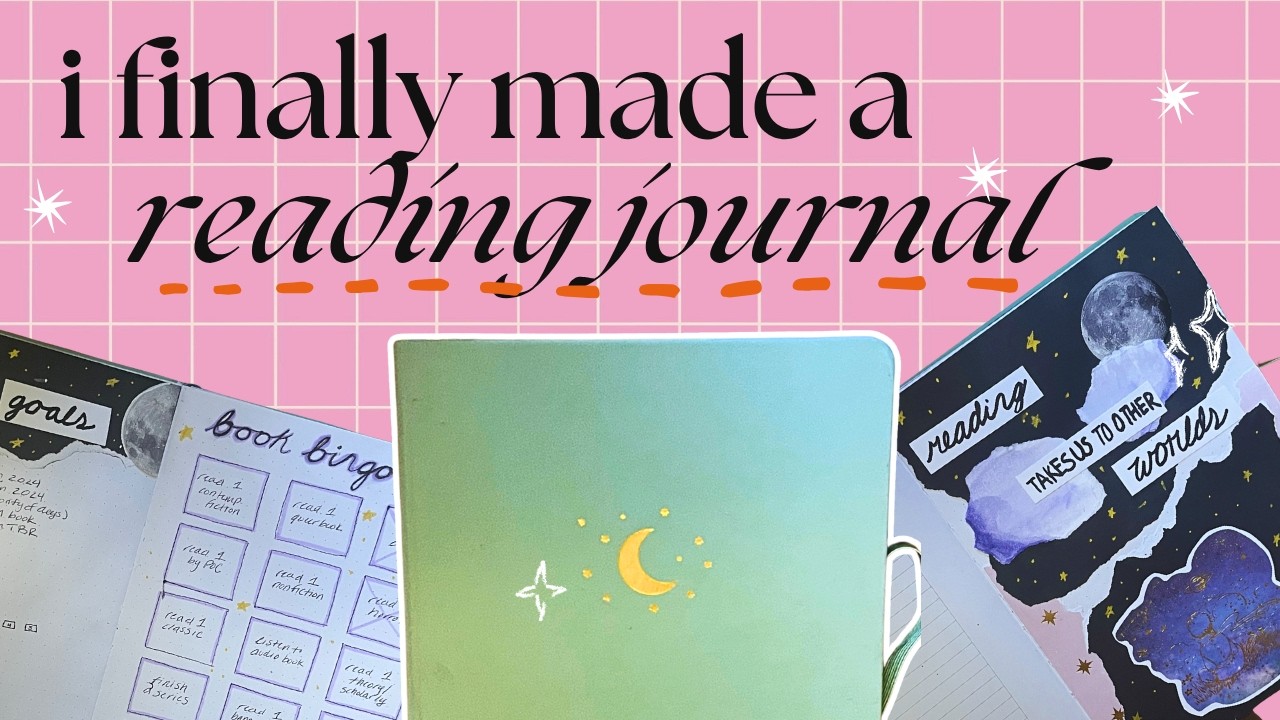 2024 READING JOURNAL TOUR 📖🌙 | First Video Ever! - YouTube