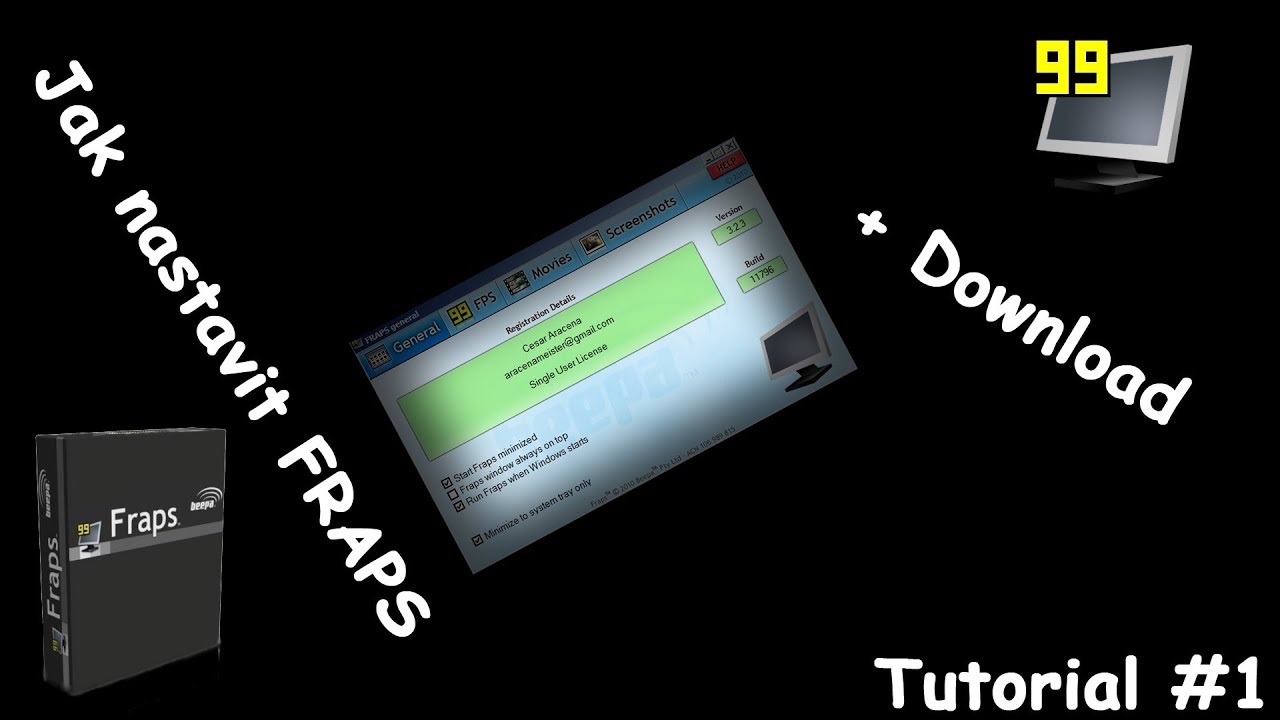 Tutorial #1- Jak nastavit FRAPS + Download [CZ] - YouTube