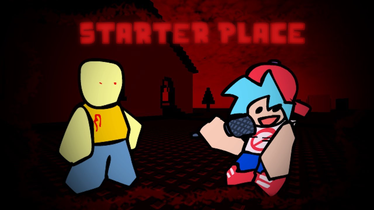 FNF Starter Place Roblox Mod | GFC - YouTube