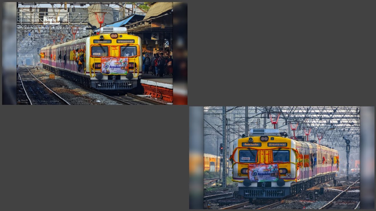 Republic Day 2024 SPECIAL🇮🇳....1st Alstom Propulsion 3phase EMU rake of ...