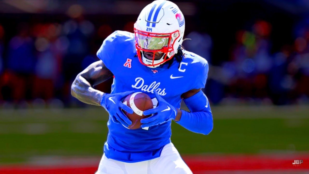SMU WR Rashee Rice 2022 Highlights 🟥⬜️🟦 ᴴᴰ - YouTube