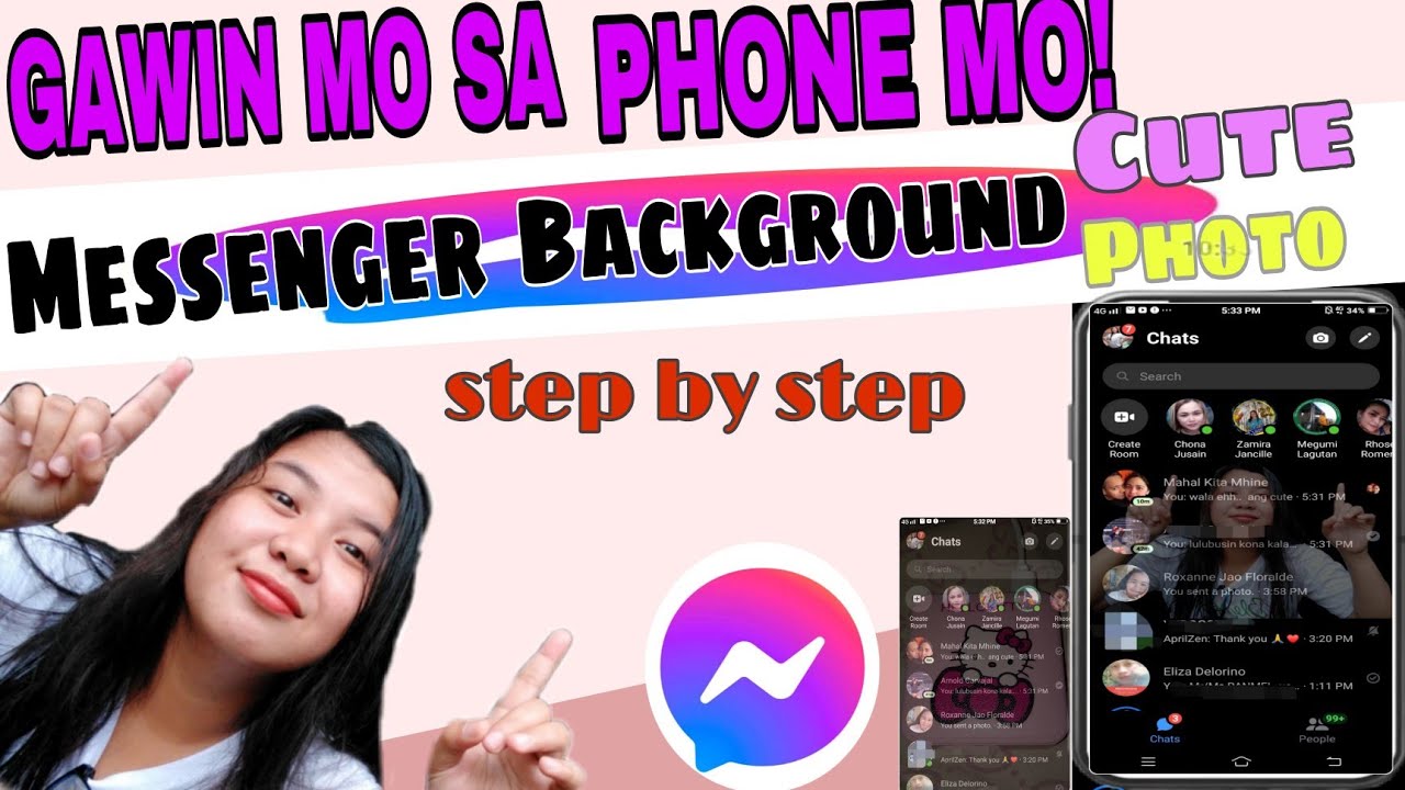 Paano Lagyan Ng Background Photo Ang Messenger how To Put Background Photo On Your Messenger Paano Lagyan Ng Background Photo Ang Messenger how To Put Background Photo On Your Messenger