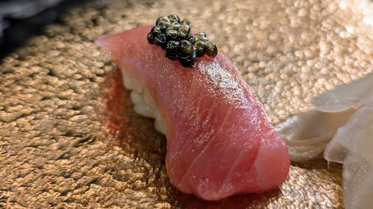 Sushi-Making By Skilled Chef At YORU OMAKASE JAPANESE RESTAURANT IN ...