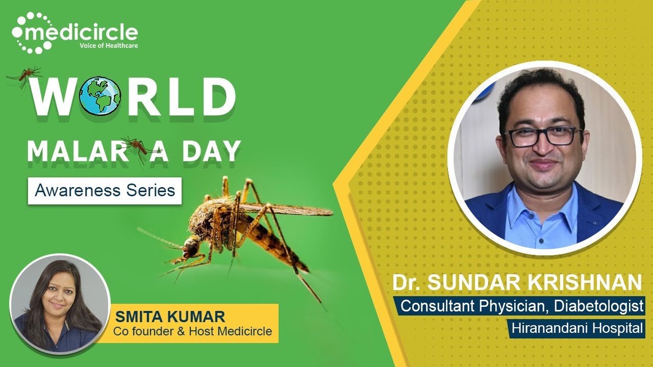 Radical cure is important in malaria, says Dr. Sundar Krishnan ...