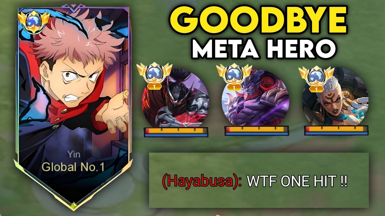 GOODBYE META HERO 2024!! FINALLY YIN NEW 1 HIT BUILD 2024 IS HERE ...