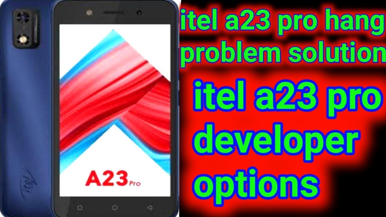 itel a23 pro developer options l developer settings itel L5006c - YouTube