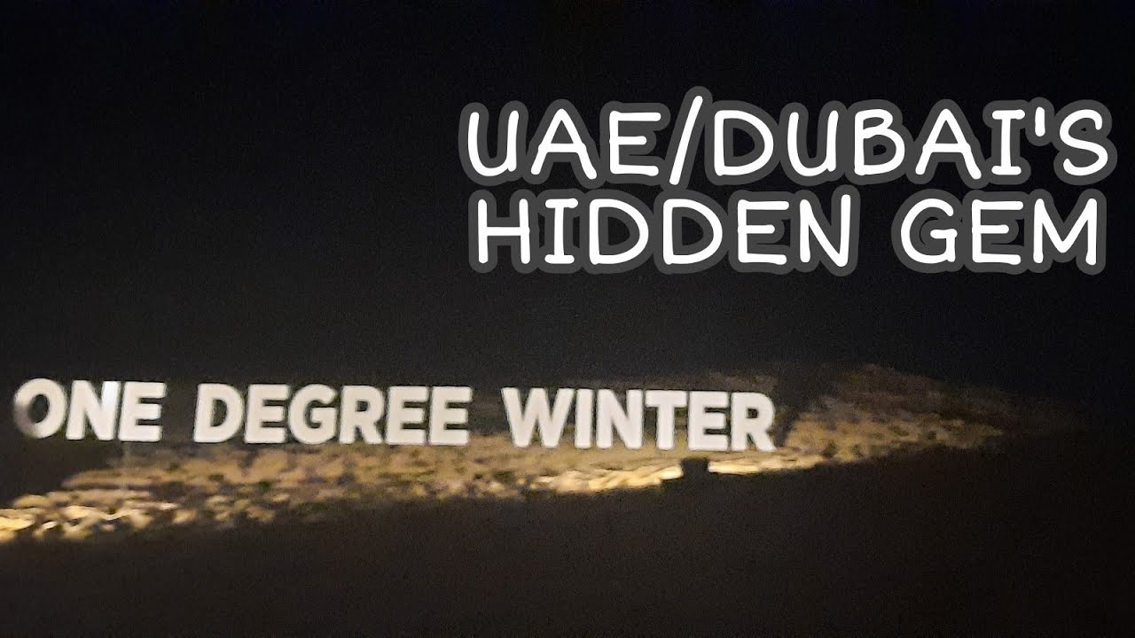 ONE DEGREE WINTER CAFE /UAE'S HIDDEN GEM | MUST VISIT #Onedegreewinter ...