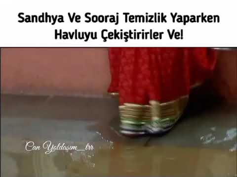 Sandhya Ve Sooraj Temizlik Yaparken Havluyu Çekiştirirler Ve!//Can Yoldaşım