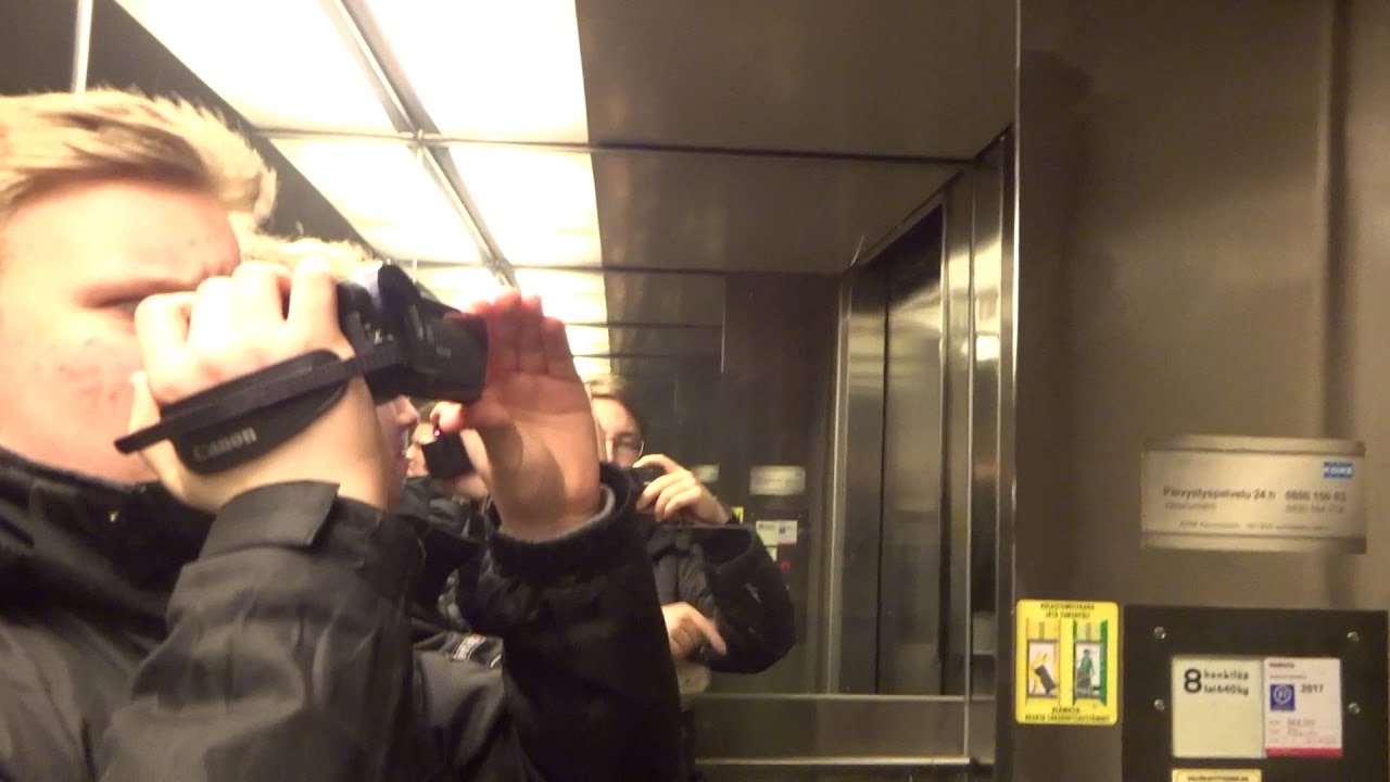 Retake: AMAZING Old 1974 KONE Traction Elevator@Hilton Helsinki ...