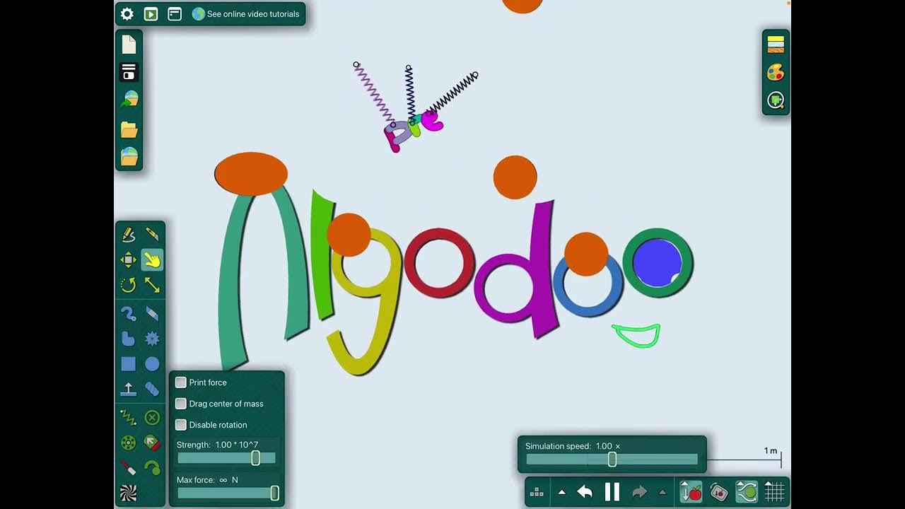 Algodoo PRE VERSION fanmade intro! - YouTube