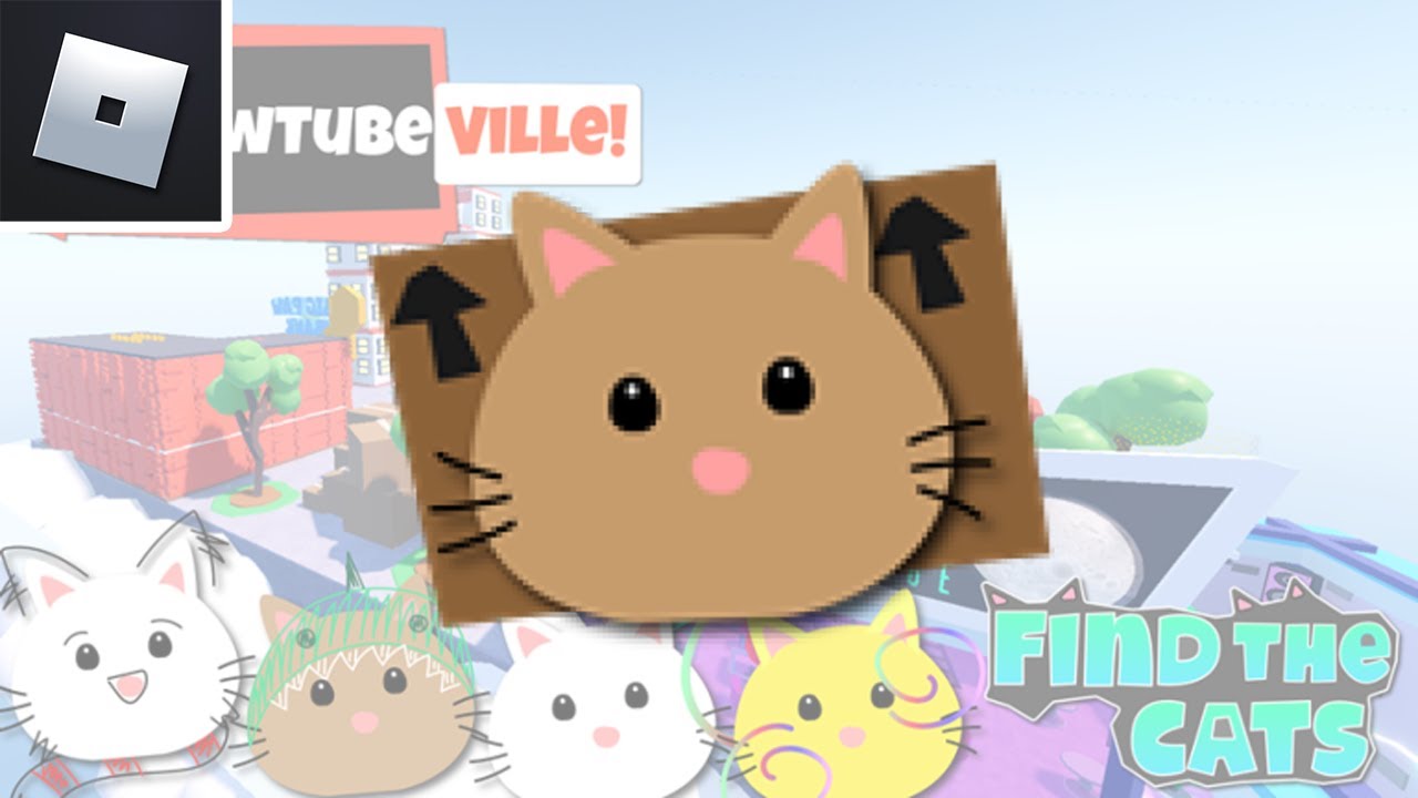 Roblox Find the Cats: how to get "Boxy Cat" - YouTube