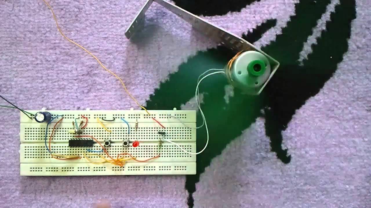 Dc Motor Speed Control Using Pic16f84a Microcontroller And Ccs Pic C Compiler Youtube