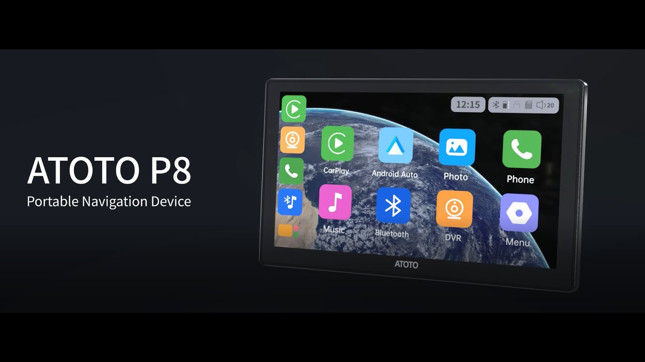 Coming soon! The 1st Gen of ATOTO P8 Portable Navigation Device with ...