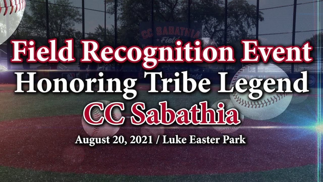 CC Sabathia Field Recognition Event at Luke Easter Park 08/20/21 - YouTube