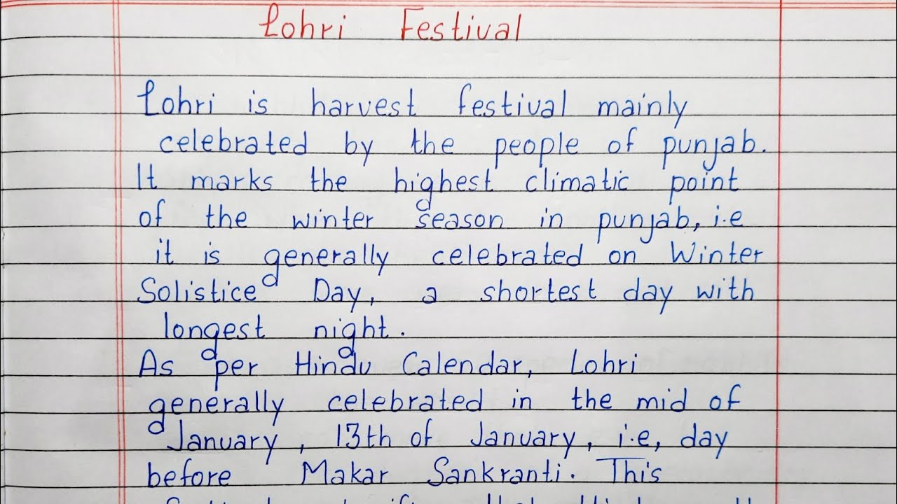 Write A Short Essay On Lohri Festival Essay Writing English YouTube write-a-short-essay-on-lohri-festival-essay-writing-english-youtube