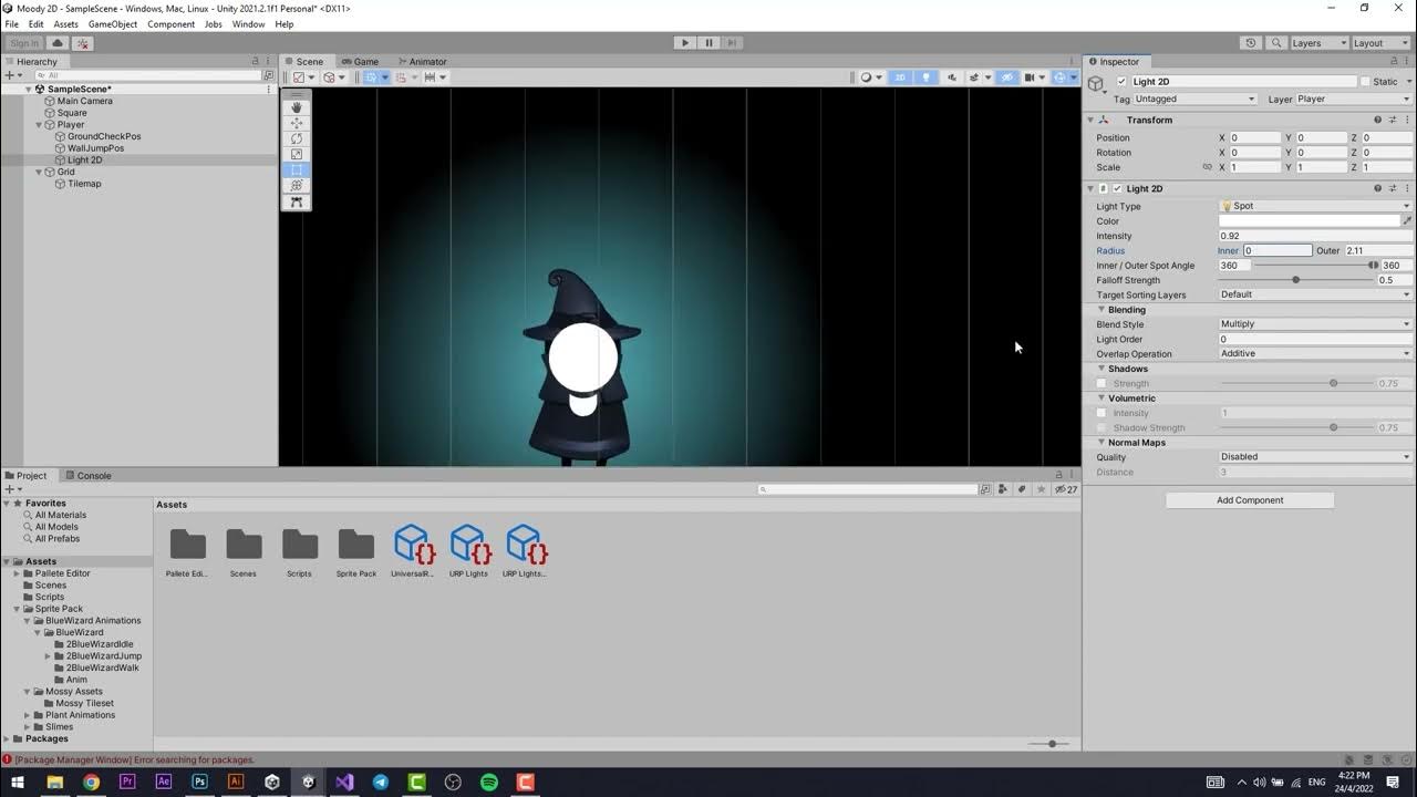 Create a Dark Moody Atmospheric 2D Game with Unity and C# - 14 - YouTube