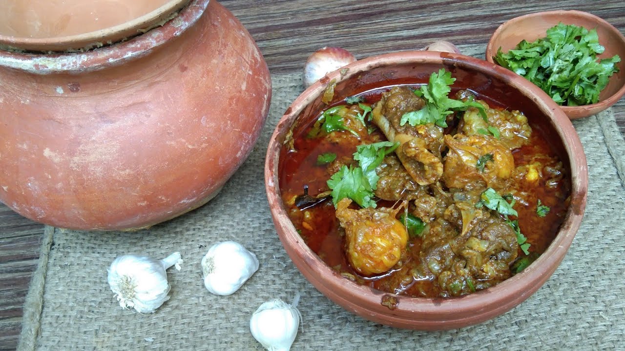 Champaran Mutton Recipe How To Make Handi Mutton | Bihari Matka Mutton ...
