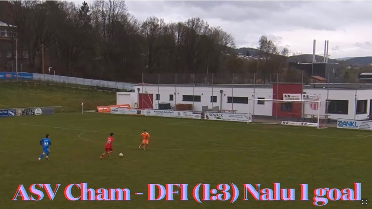 ASV Cham vs DFI (1:3) - Nalu 1 goal - YouTube