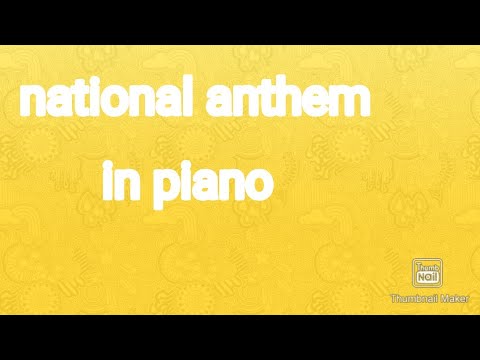 how to play national anthem in piano #viral #for you #newtoyou ...