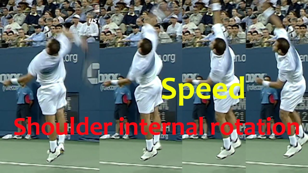 How to serve (3) - racket speed - YouTube