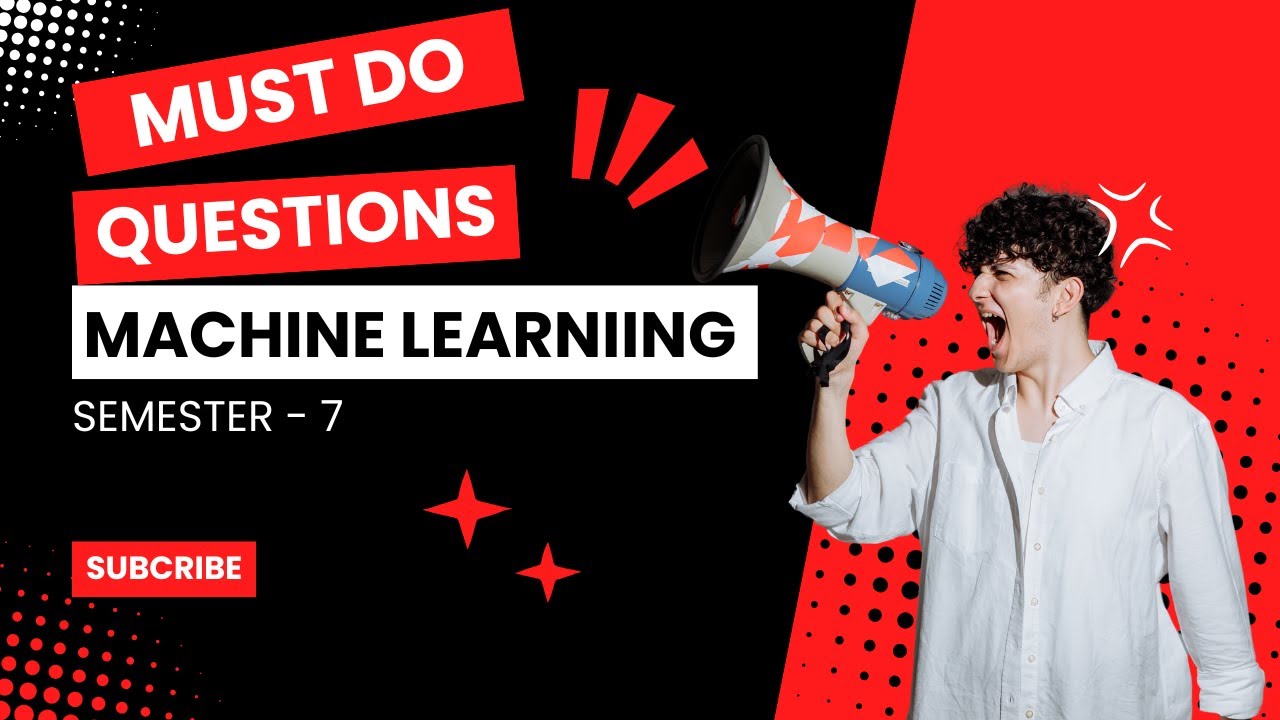How to Pass Machine Learning | ML Important Questions | Must do ML ...