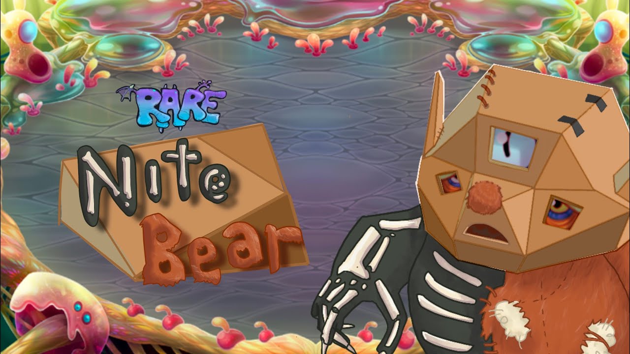 rare nitebear | 9 | my singing monsters | - YouTube