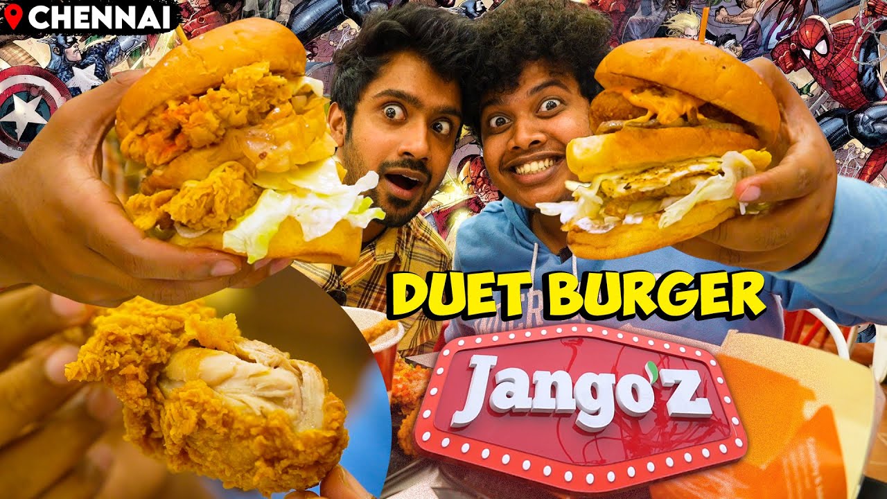 Juicy Chicken Burgers & Fried Chicken at Jango'z, Perambur - Irfan's ...