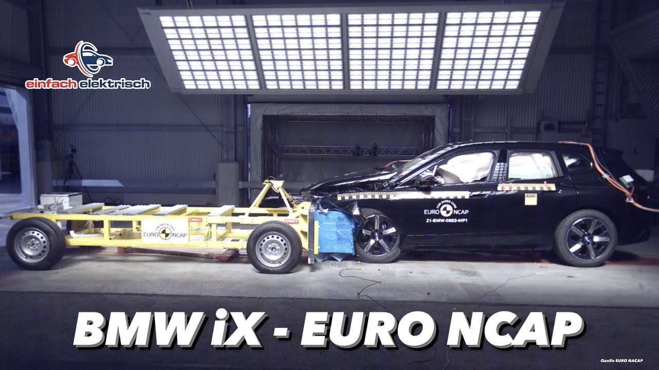 🇪🇺 EURO NCAP Crashtest 2021 ⚡️ BMW iX 🔋 - 5 Sterne Sicherheit - aber ...