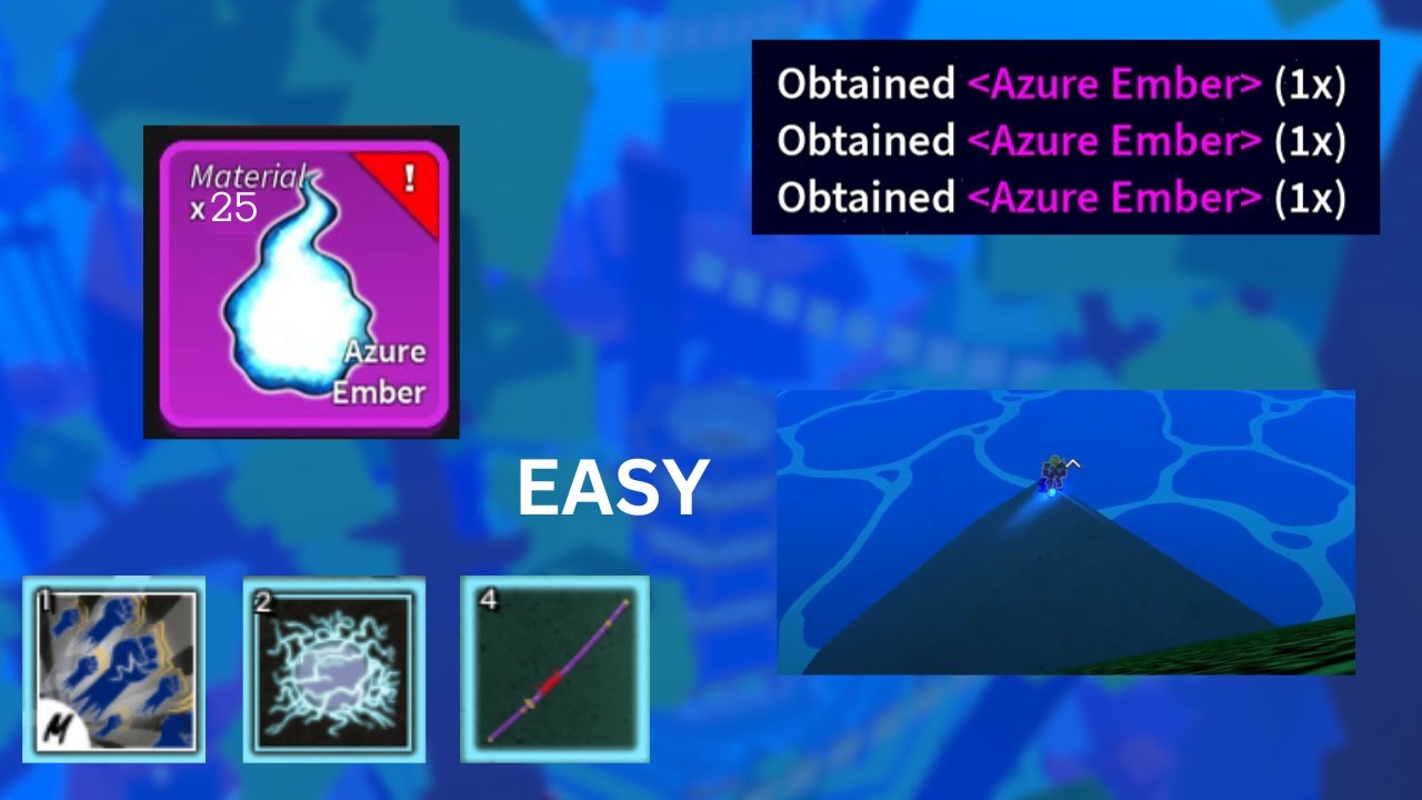 BEST way to obtain AZURE EMBERS - YouTube