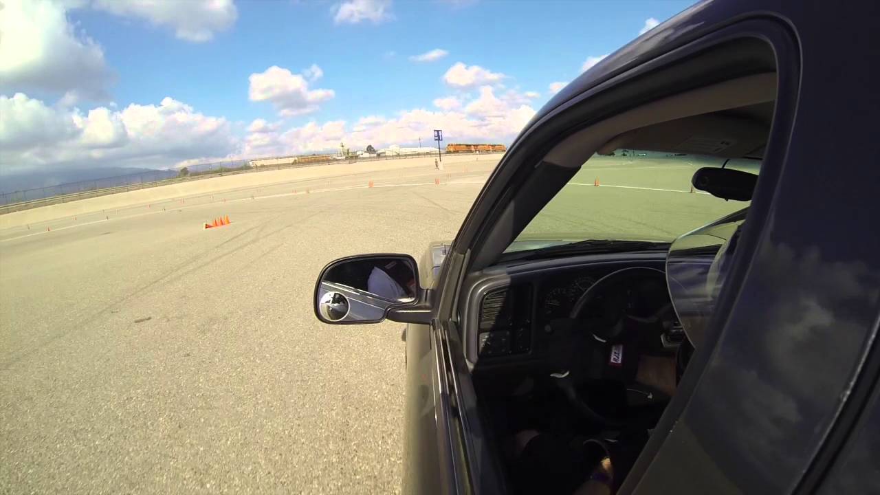 Hotchkis Autocross 10/18/15, 2004 Chevrolet Silverado - YouTube