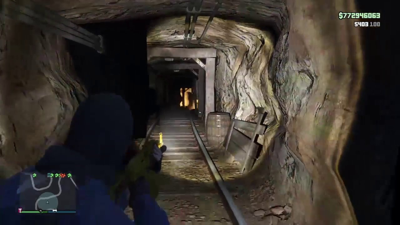 Gta5 2016 secret location (Mine)Next gen and PC only - YouTube