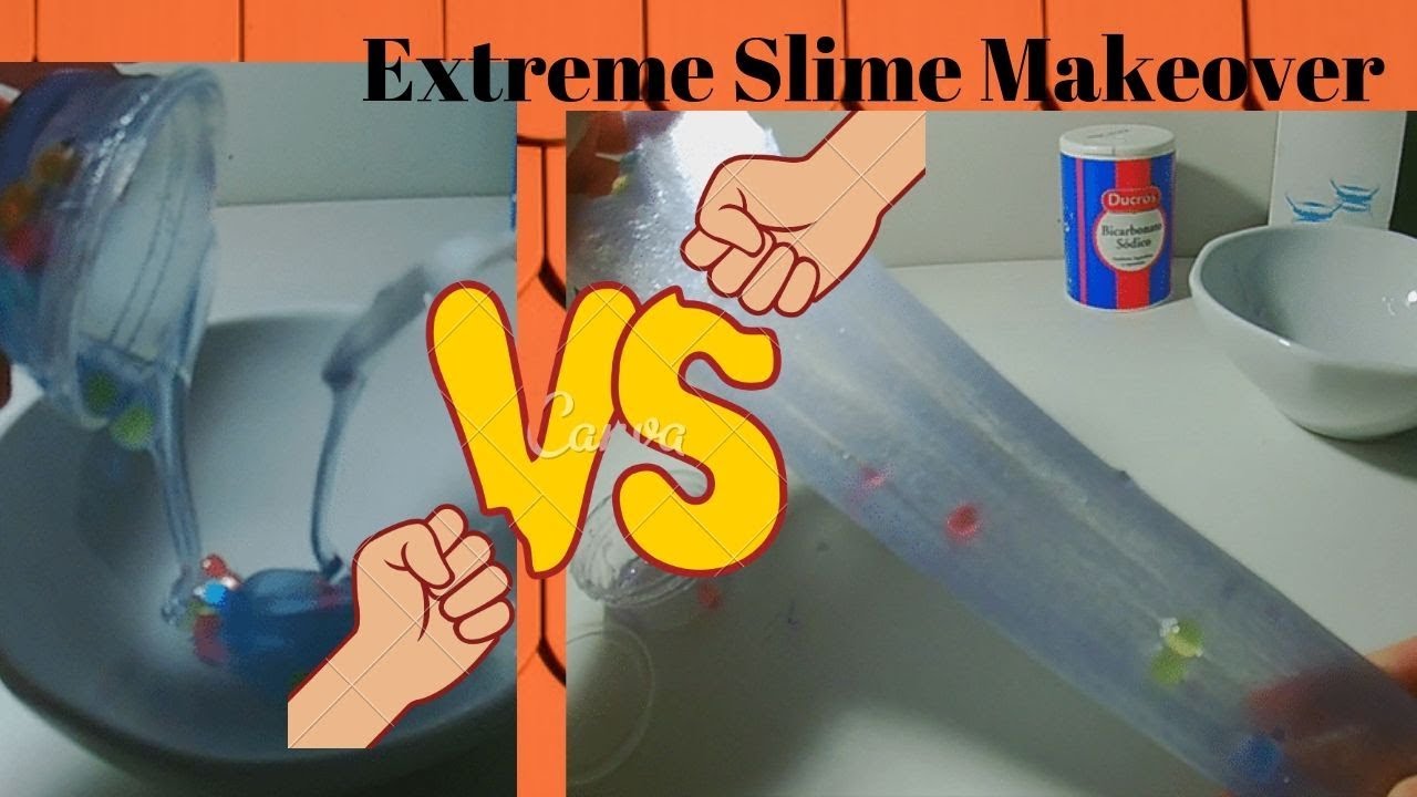 Extreme slime makeover. Renueva tus slimes viejos #3 - YouTube