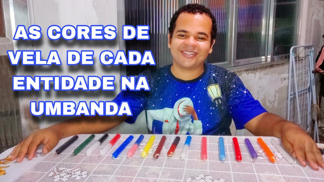 Cor de vela de cada entidade na umbanda - @aldeia7flechas - YouTube