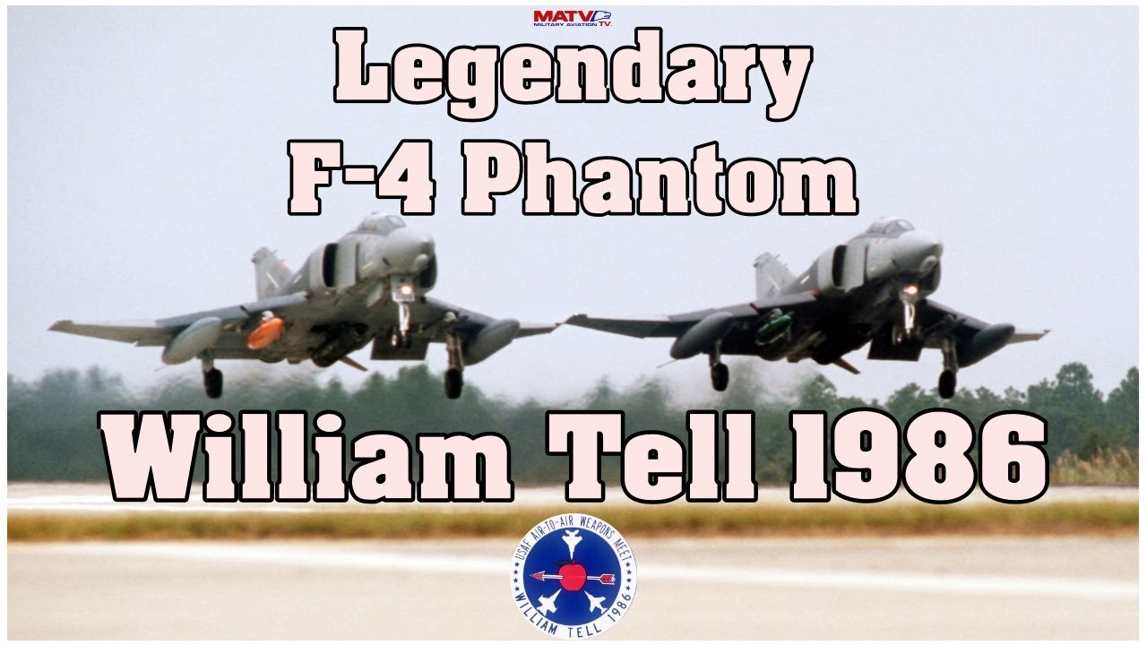 Legendary F-4 Phantom & F-15 Eagle at Exercise William Tell 1986 | # ...