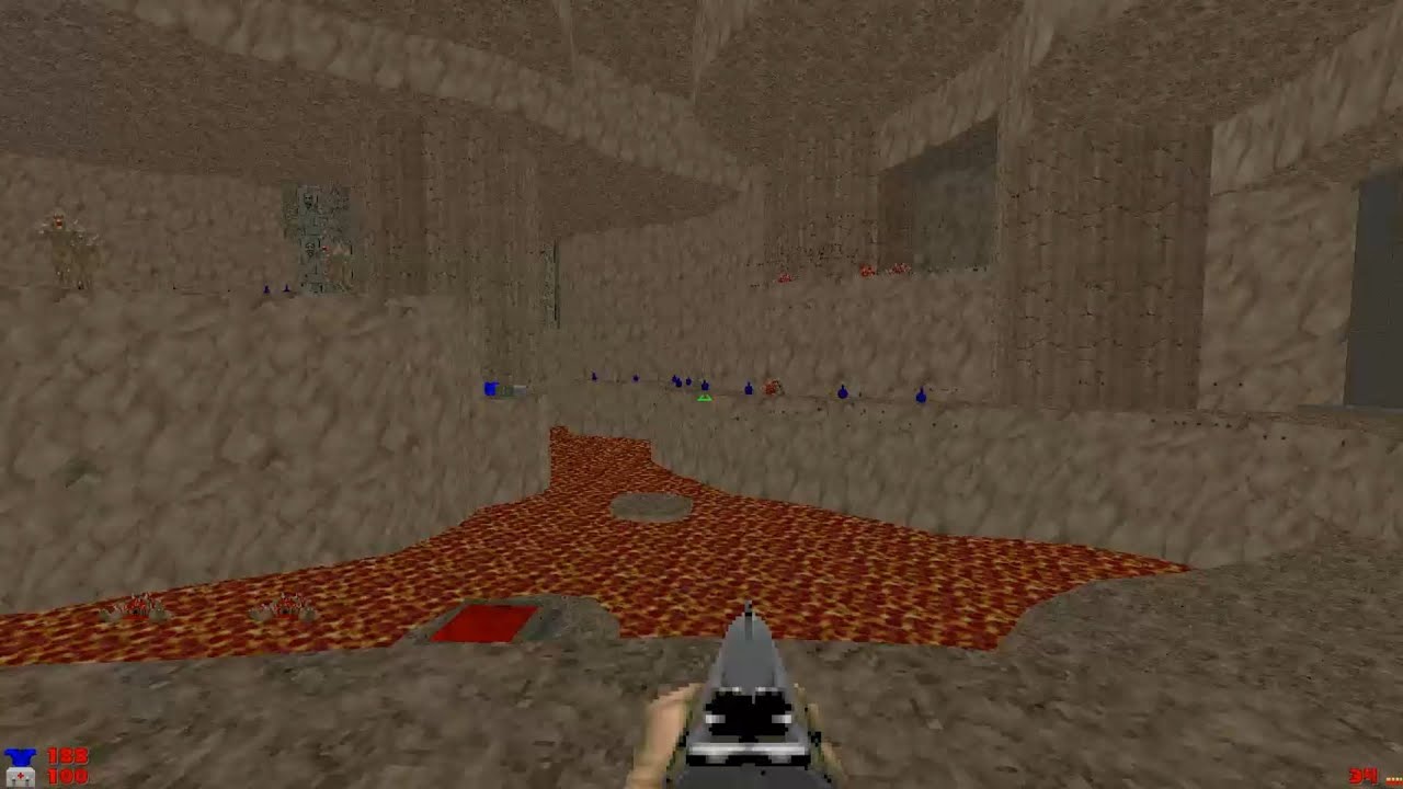 DOOM MOD THE ULTIMATE DOOM II 2 MAP 26A DOOM II ENHANCED ENRICHED - YouTube