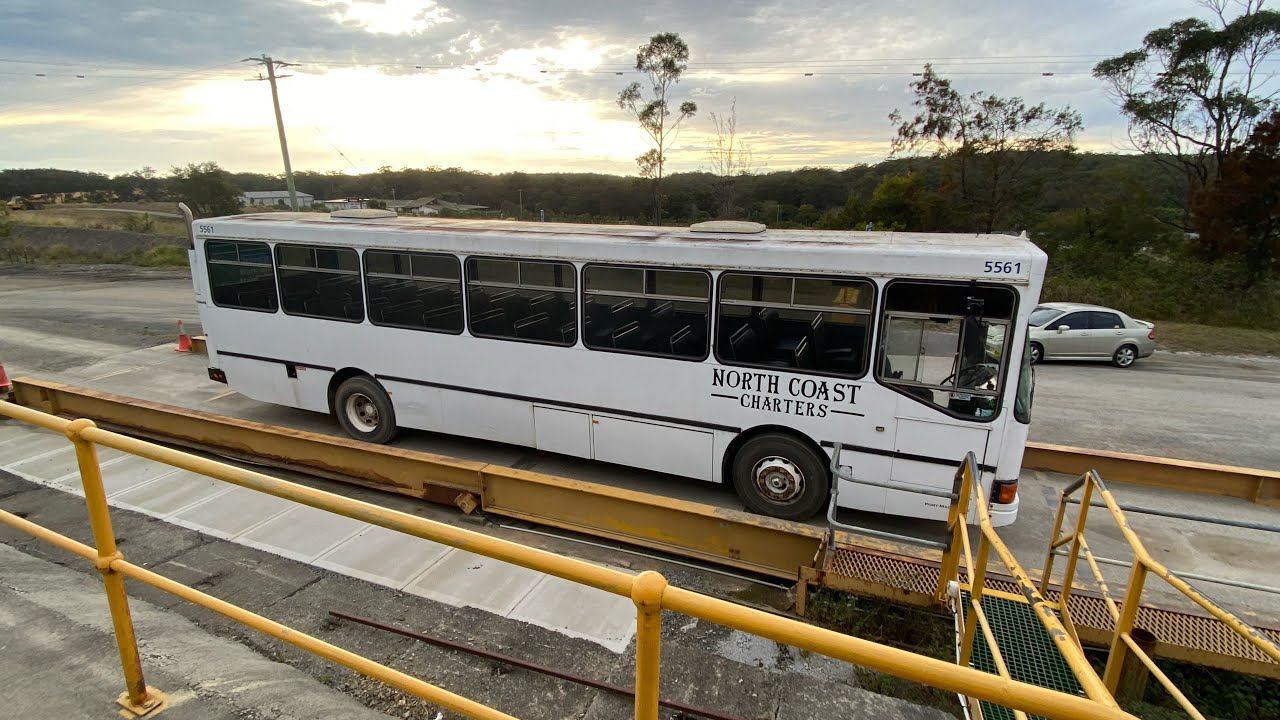 1989 Volvo B10M - Driving from the Depot to the Mechanics *Re Upload ...