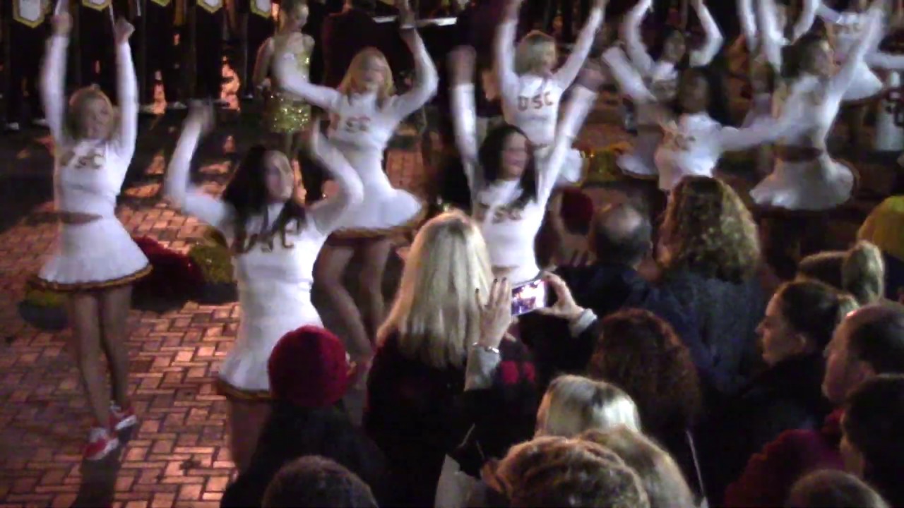 USC Band "Tusk" United Nations Plaza San Francisco California 2019 ...