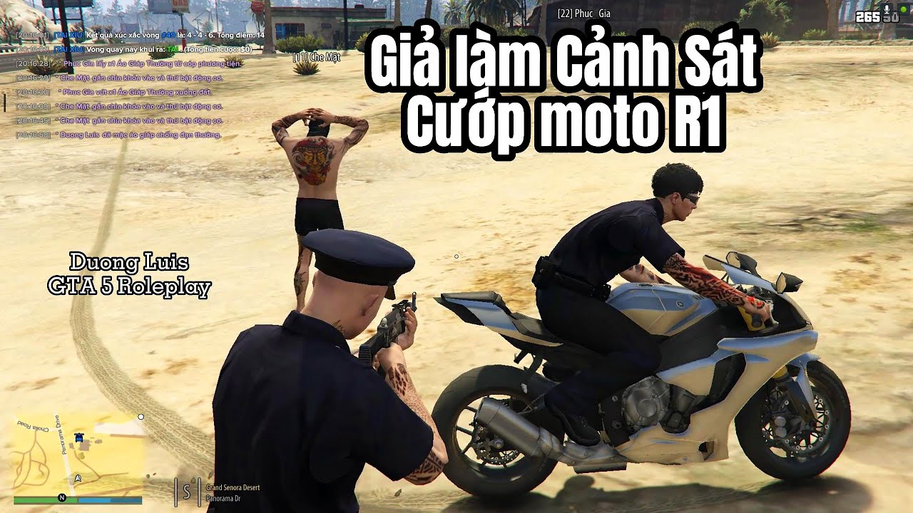 GTA 5 Roleplay #24 Giả làm cảnh sát truy đuổi Racing Boy và cái kết ...