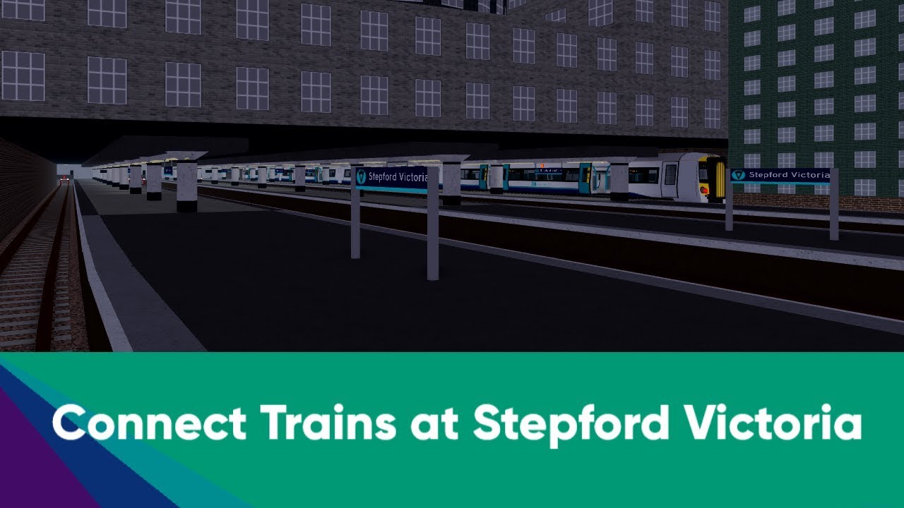 Stepford County Railway: Connect Trains at Stepford Victoria - YouTube
