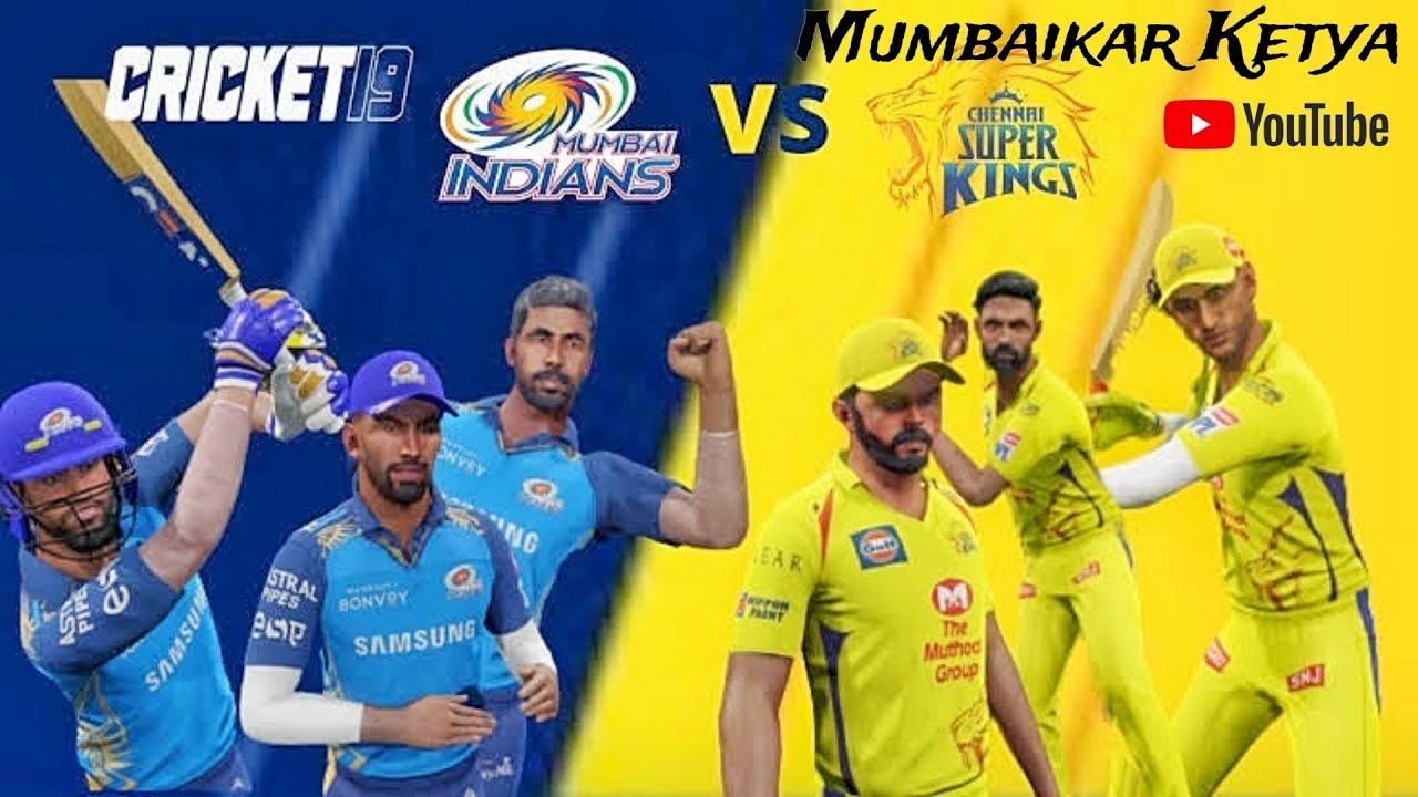 Mumbai Indians Vs Chennai Super Kings #IPL PS4 Gameplay #ipl2024 #ps4 # ...