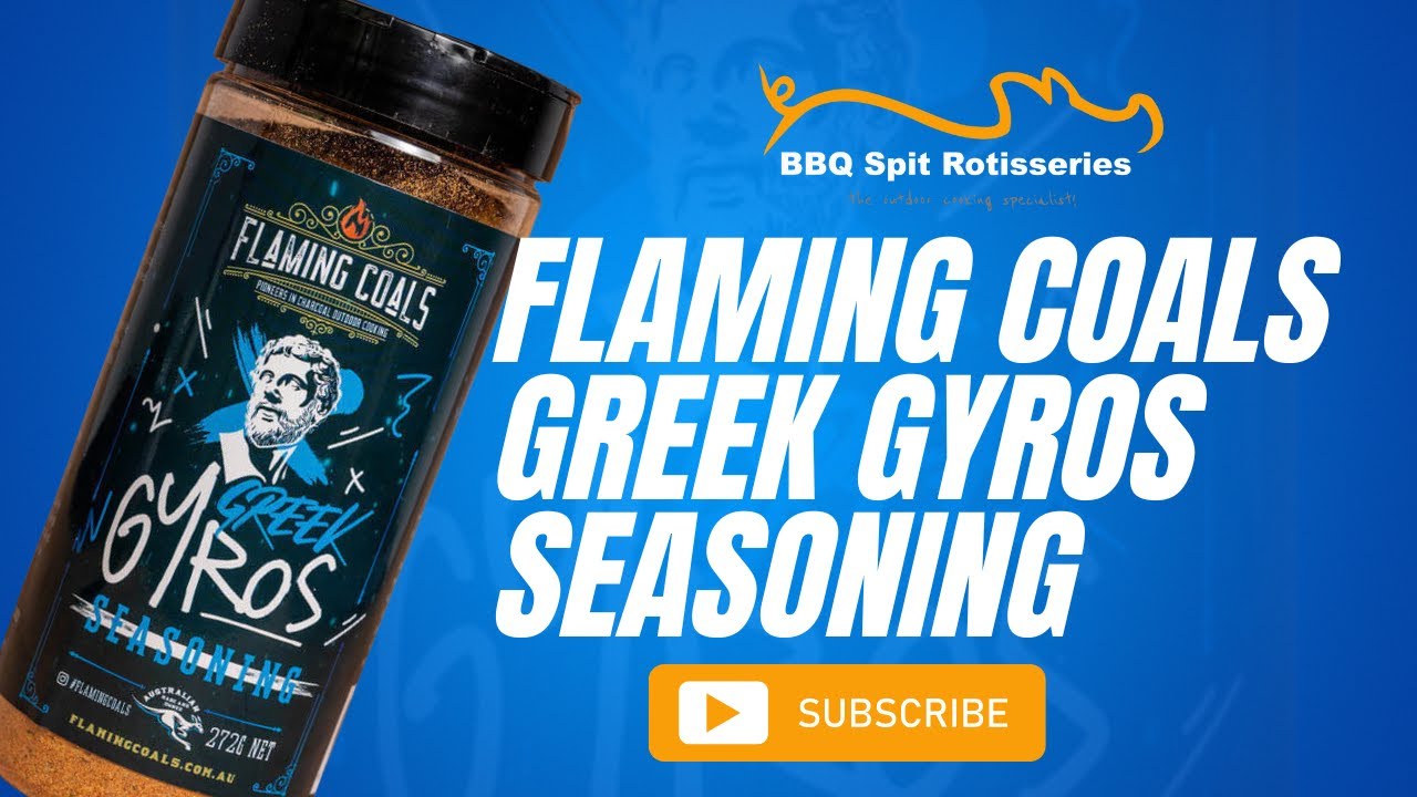 Flaming Coals Greek Gyros Seasoning - YouTube