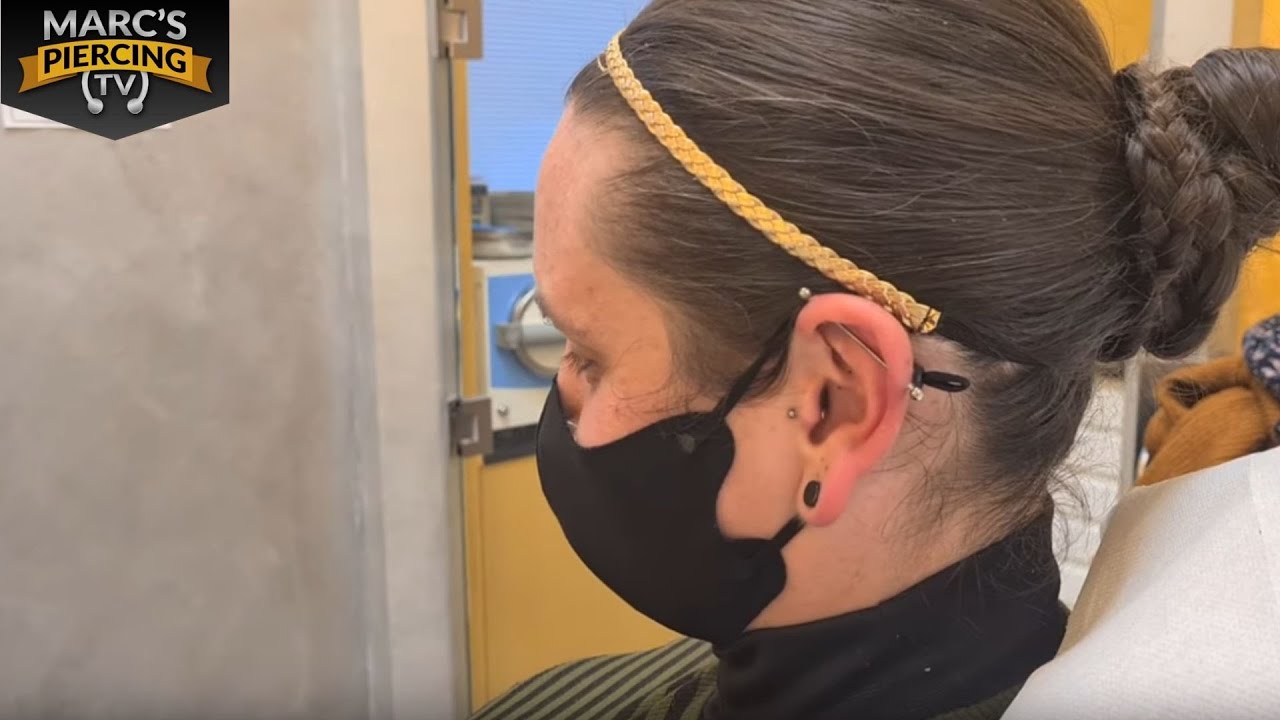 5 Piercings: Fake Surface Tragus, Inner Conch, Bauchnabelpiercing 💉 ...