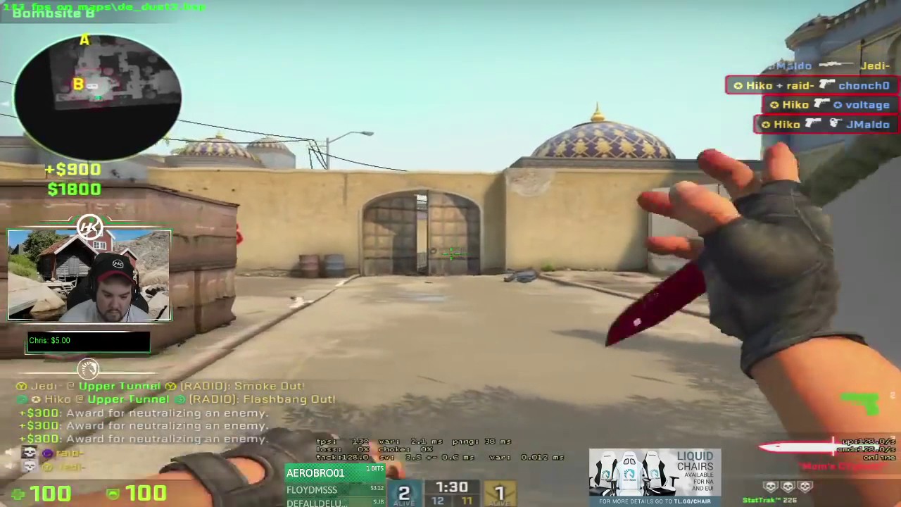 CS GO : Hiko ace - 5 kills + CFG - YouTube