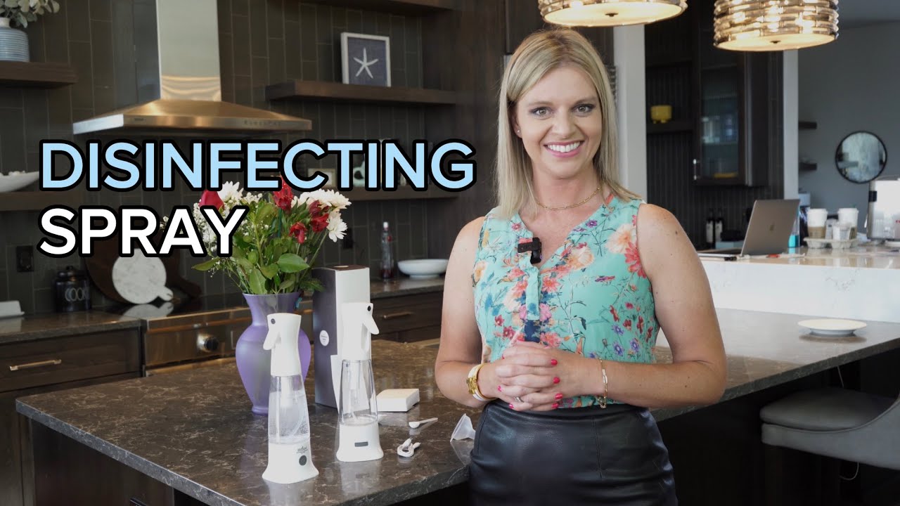 Disinfecting Spray | Healthy Hydration - YouTube