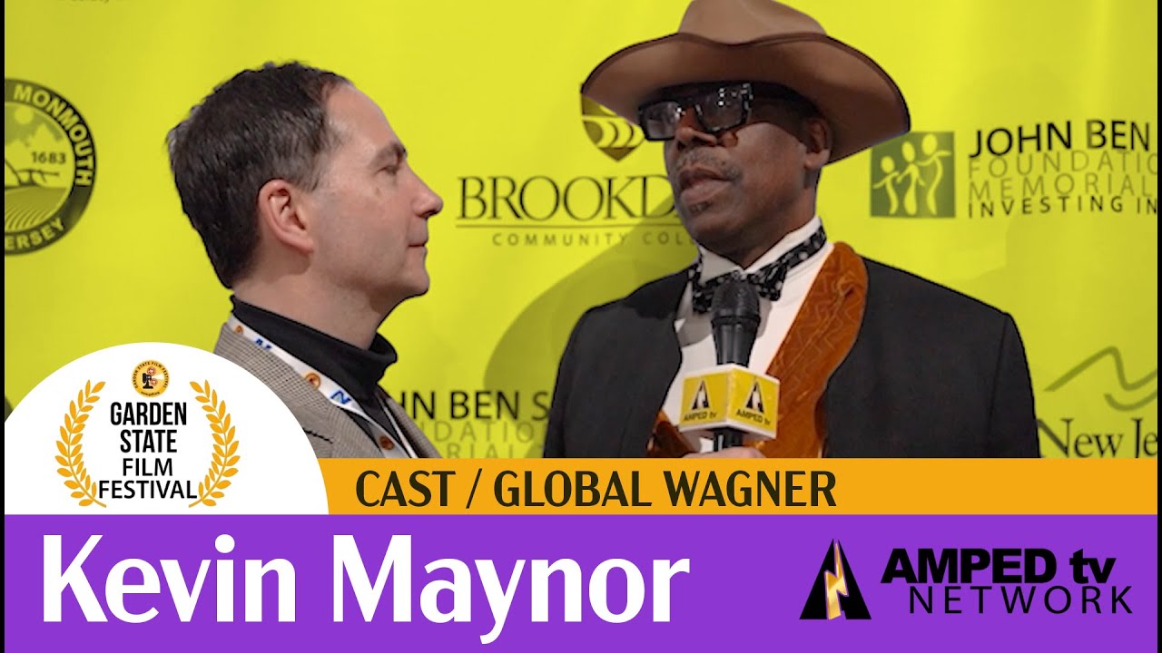 Kevin Maynor - Garden State Film Festival 2023 - Amped Tv Network - YouTube
