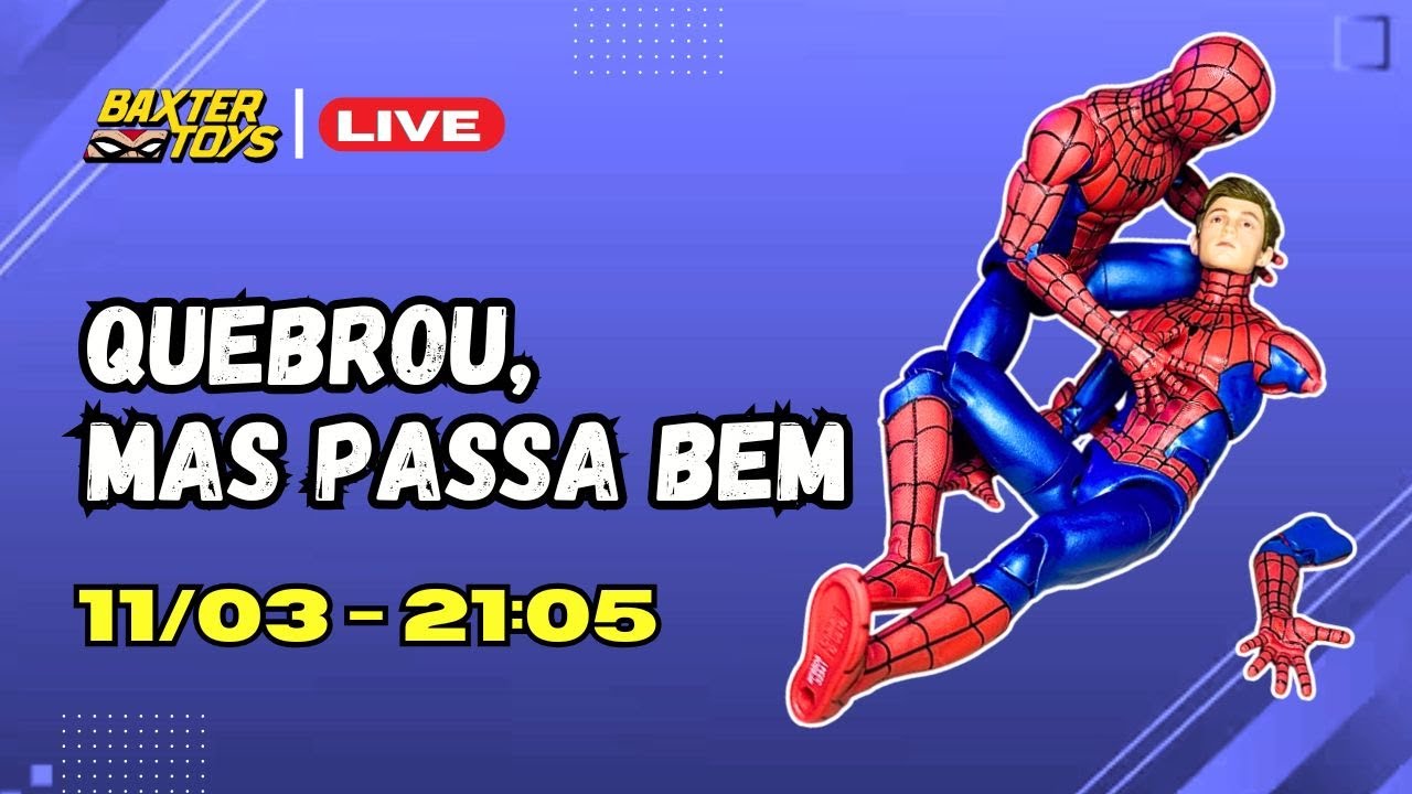 LIVE: BONECOS QUEBRADOS: PROBLEMA DE TODO COLECIONADOR! COMO RESOLVER ...