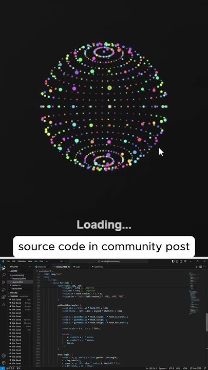 Spin the World! Interactive 3D Globe Loader with HTML, CSS & JS 🌍 # ...