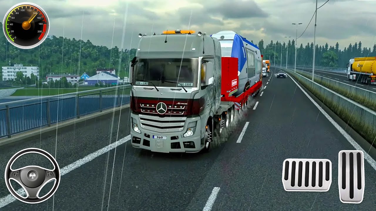 Oil Tanker Transport Driving Simulator - Heavy Cargo Transporter Truck ...