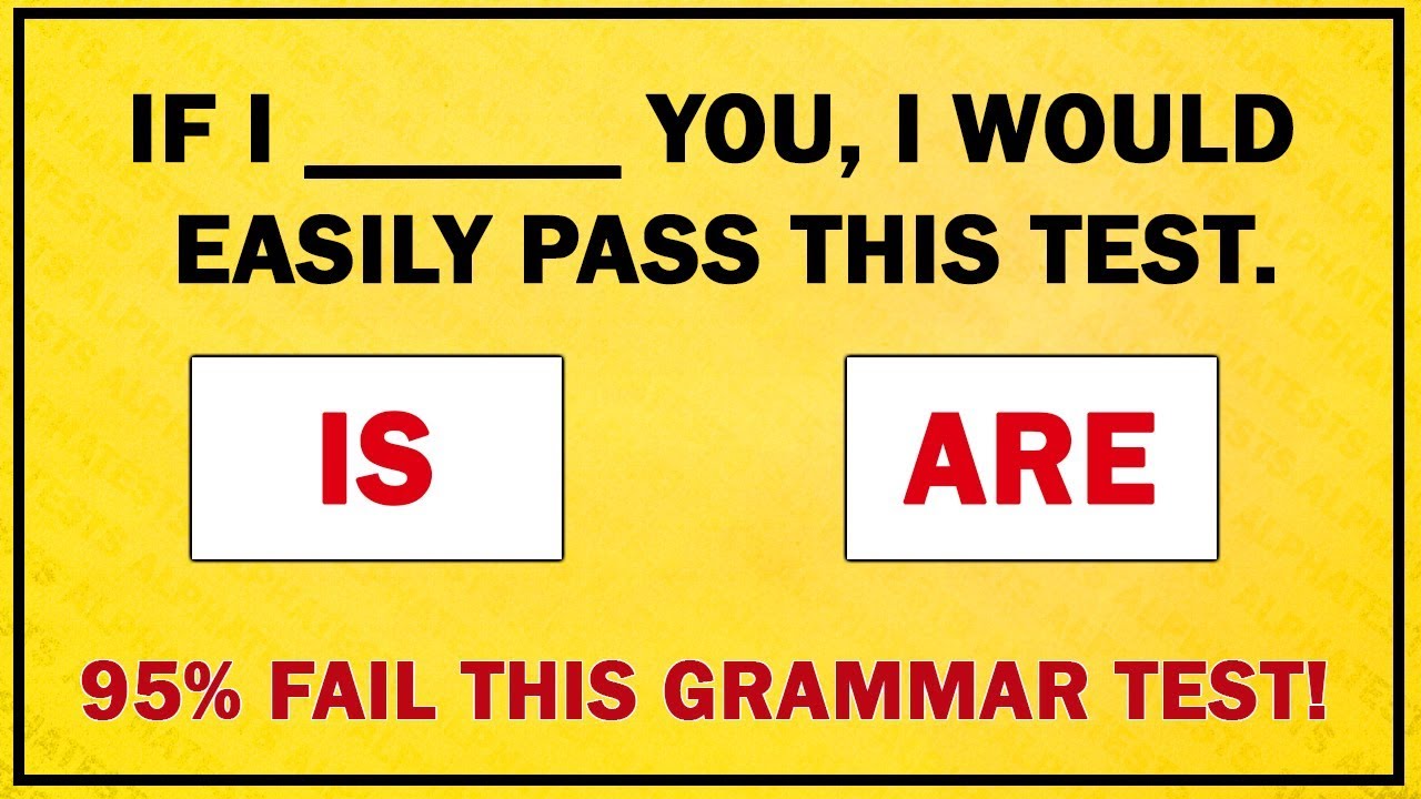 Can You Get A Perfect Score On This Grammar Quiz? - YouTube