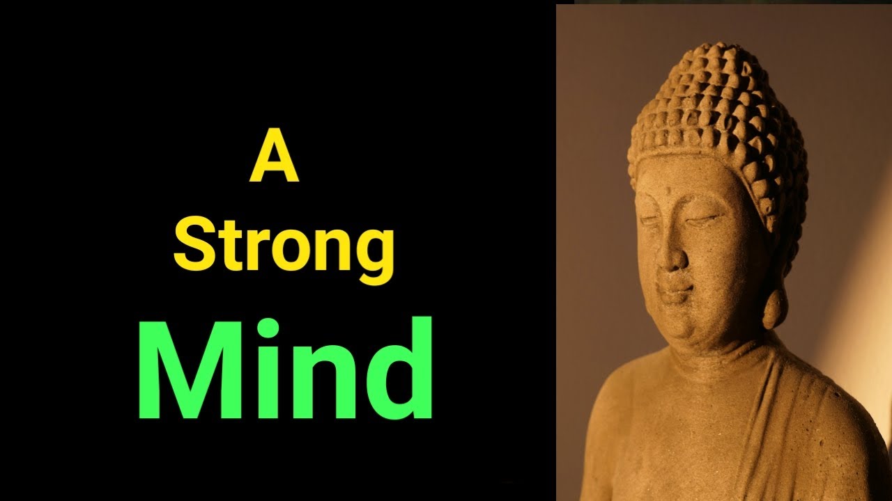 ☑️ A Strong Mind ☑️ Buddha Motivational Positive Wisdom Quotes ☑️ by ...